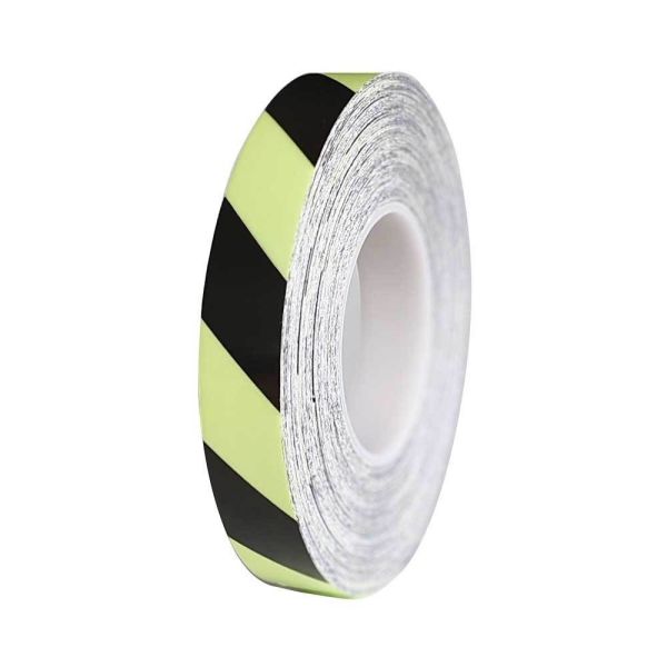 Quality 4 Hours Glowing PVC Adhesive Tape Customized Green/Blue/Yellow Photo Luminescent for sale