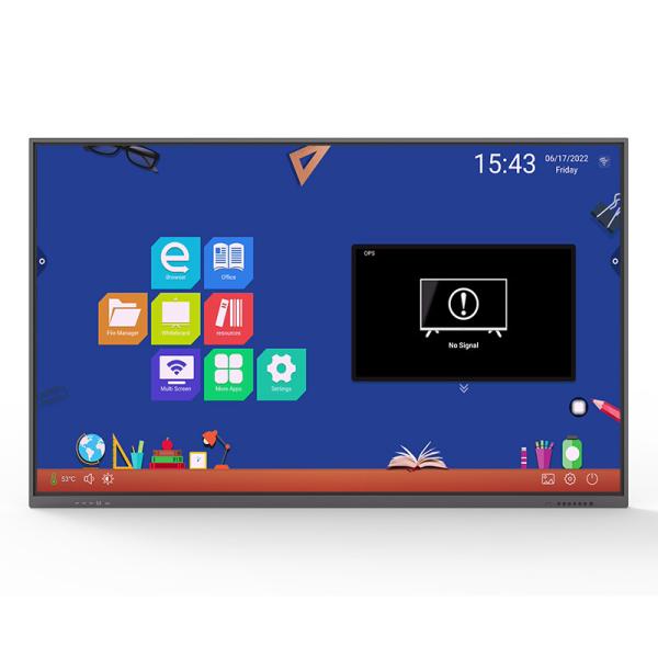 Quality 86inch Eucational Smart Interactive White Board For Classroom School for sale