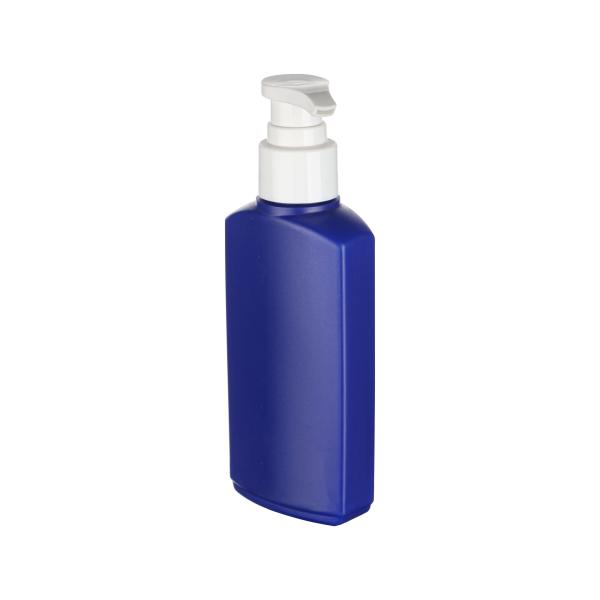 Quality 120ml Lotion Packaging Bottle Empty HDPE Lotion Bottle Blue For Body Lotion for sale