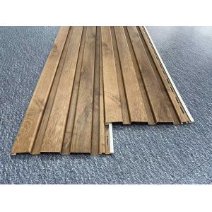 Quality Rectangle Soffit Cover Board Weatherproof Wooden UPVC Flat Board for sale