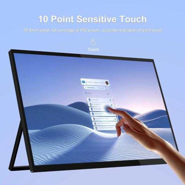 Quality 18.5 Portable Gaming Monitor with Full HD IPS HDR Panel 300nit Display 72% NTSC for sale
