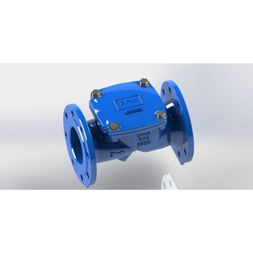 Quality 40 Degree Incline Swing Flex Check Valve With Nylon Reinforcement Disc for sale