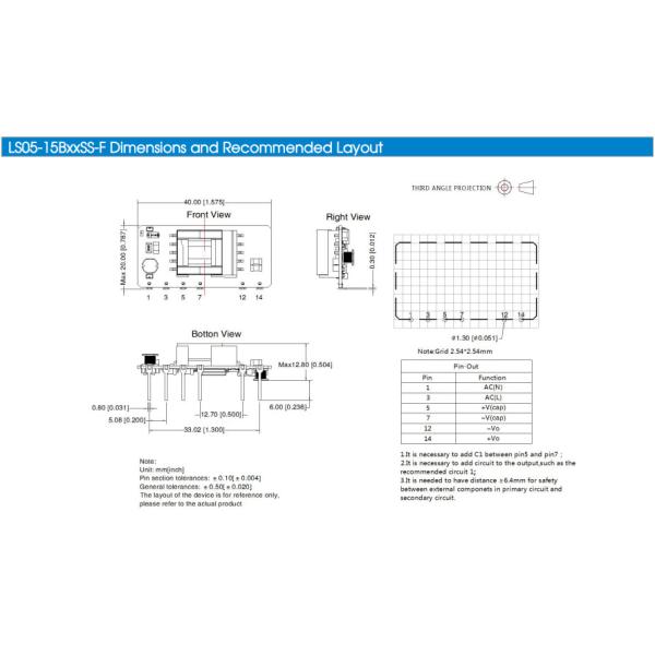 Quality LS05-15B05SS LS05-15B05SSX LS05-15B05R3 Power module for sale