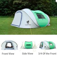 Quality Outdoor 2 Doors Instant 6.8kg Pop Up Camping Tent for sale