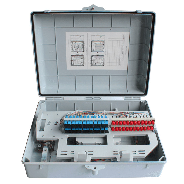 Quality 48Cores Outdoor Fiber Optic Terminal Box IP66 Waterproof OTB for sale