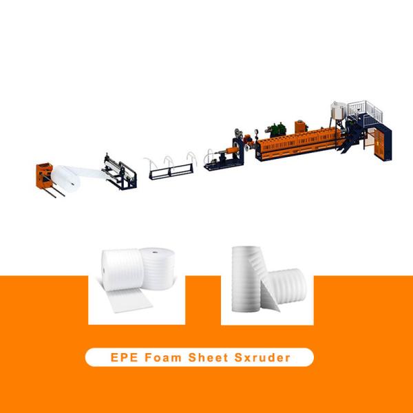 Quality plastic foam net epe foam fruit net making machines for sale
