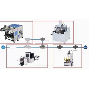Quality 8 Slot Cardboard V Grooving Machine 100 - 200pcs/min for sale