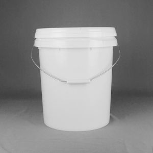 Quality 20L Plastic Water Bucket with Lid and Handle for sale