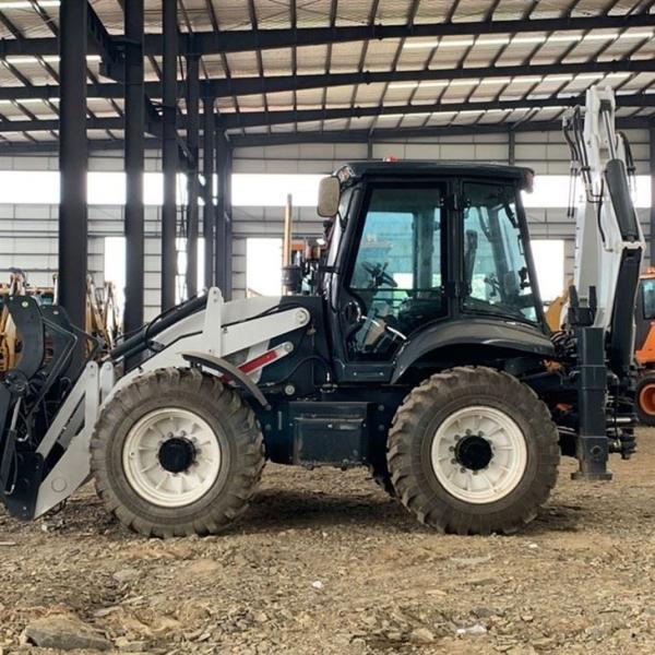 Quality 10500KG Construction Backhoe Loader Excavator With Heavy Duty Axles for sale
