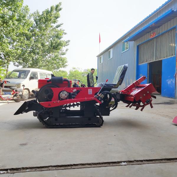 Quality 800 KG Rotary Tiller Made in for Mini Tiller Crawler Tractor for sale