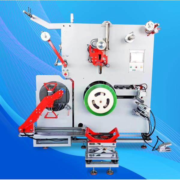 Quality Plastic PP PET Full Automatic Strap Winder Machine Single screw for sale