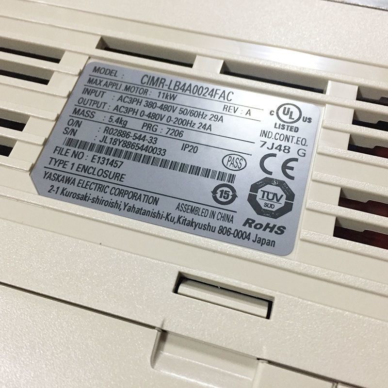 Yaskawa L1000A Elevator Inverter Cimr-Lb4a0015fac Cimr-Lb4a0018fac Cimr-Lb4a0024fac