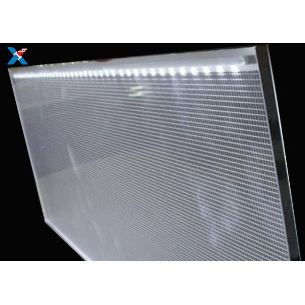 Quality Custom 1220*2440mm 1220*1830mm Acrylic Light Guide Plate Edge Lit Design for sale