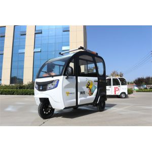 Quality Closed Electric Passenger Tricycle Road Legal Enclosed Tricycle For Adults for sale