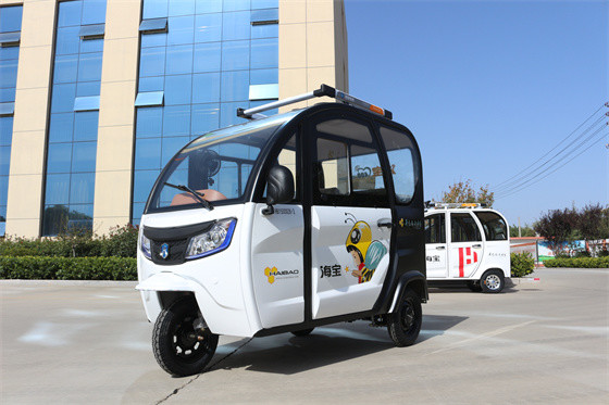 Quality Closed Electric Passenger Tricycle Road Legal Enclosed Tricycle For Adults for sale