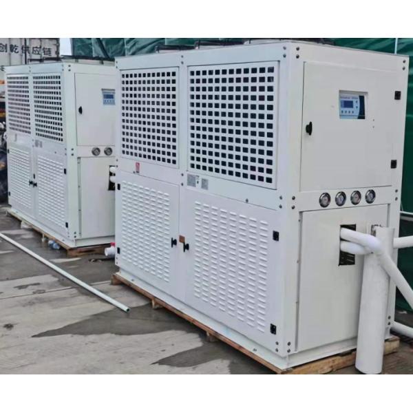 Quality 50HP Industrial Air Cooled Chiller For Extruder Blower Injection Moulding for sale