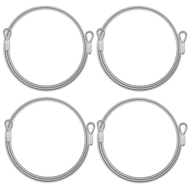Quality Galv 12mm 3 Ton 4t Stainless Steel Wire Rope Lifting Sling Ss316l 14mm No Rotation 7x7 Sling Rope Wire With Thimble Ferrules for sale