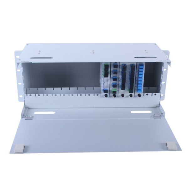 Quality 19 inch Frame Empty FTTH LGX Chasis for Module Splitter for sale