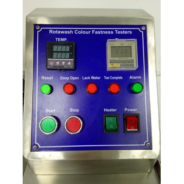 Quality Fastness Washing Leather Testing Machine With All Stainless Steel Construction for sale