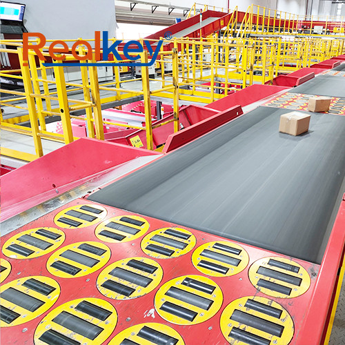 Quality E-Commerce Warehouses Swivel Wheel Sorter With Comprehensive Technical Support for sale