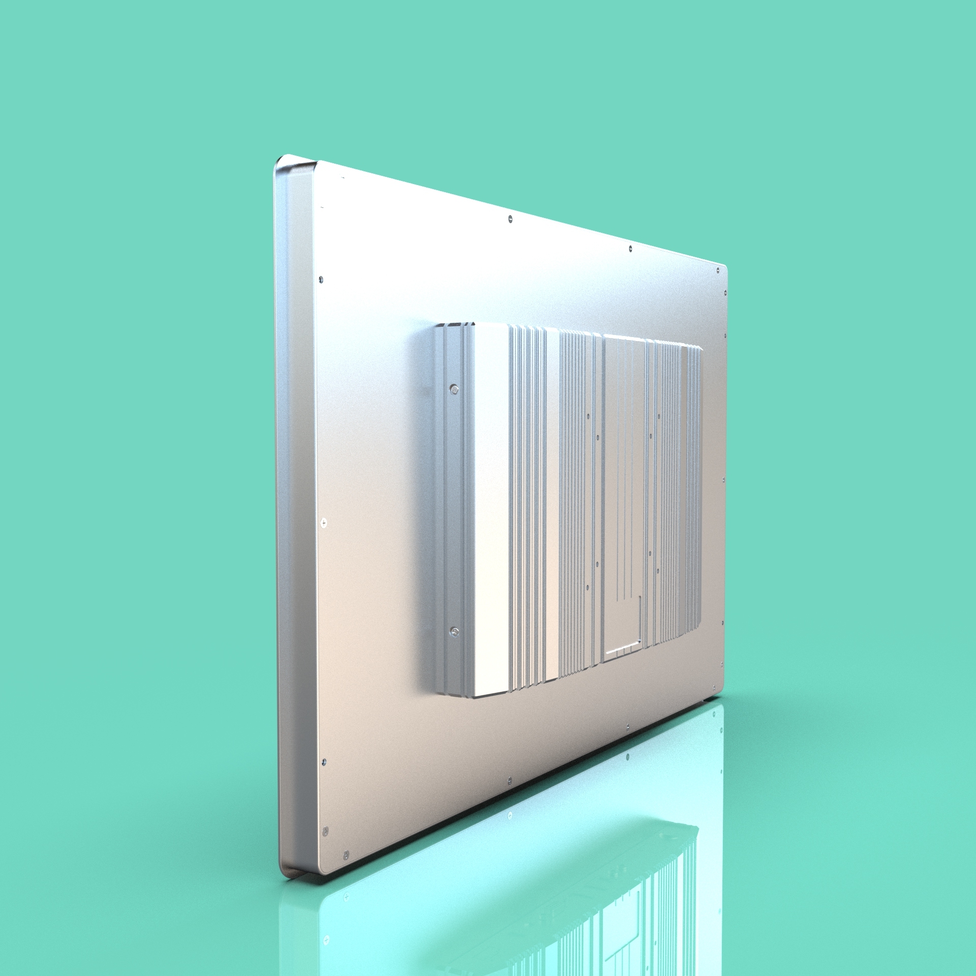 Quality 21.5" Flush Mount Windows Industrial Touch Panel PC for sale