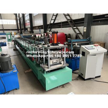 Quality Advanced Purlin Roll Forming Machine 14-18 Stations For Customizable Size for sale