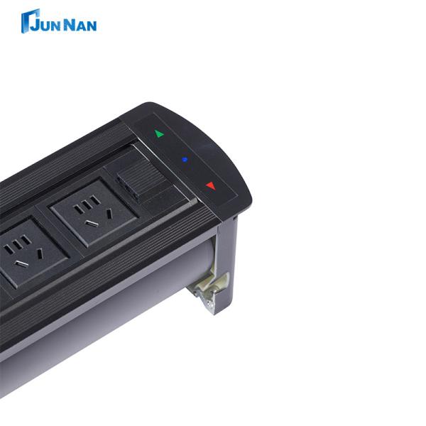 Quality Desktop Power Socket Hidden Multifunction Office Table European Plugs Outlet for sale