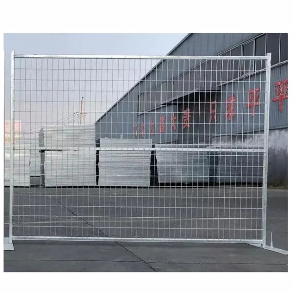 Quality Heavy Duty Canada Temporary Fence Galvanized+Powder Coated for Residential Courtyard for sale
