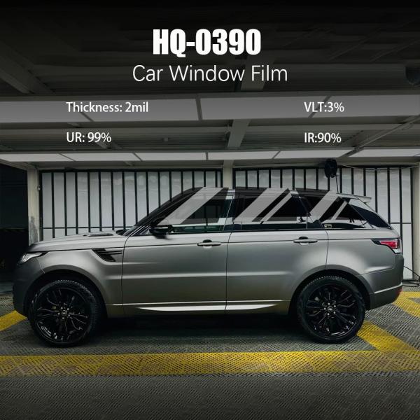 Quality 90% IR Protection Car Window Tint Film Scratch Resistant 2.0 Mil for sale