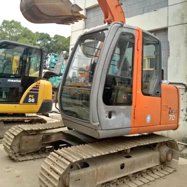 Quality Hitachi Ex70 Small Second Hand Mini Excavator 55hp Engine for sale