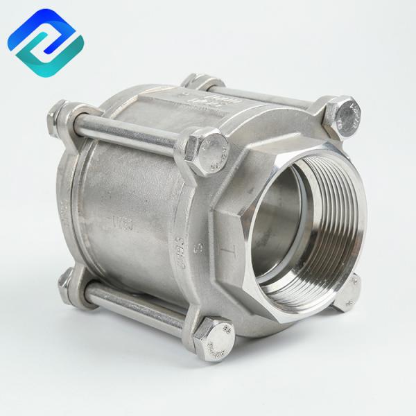 Quality Lost Wax Casting 1000PSI 3PC Ball Valve 180C Threaded End Valve for sale