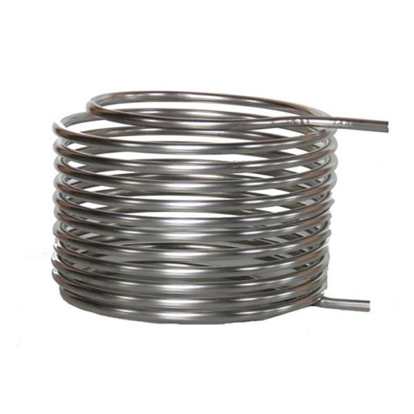 Quality 304 304L Stainless Steel SS Coiled Tubing Cooling 100mm for sale