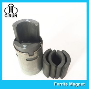 Quality Y30 Y40 Grade Arc Shape Ferrite Magnet for Motor Applications - Custom Hard for sale
