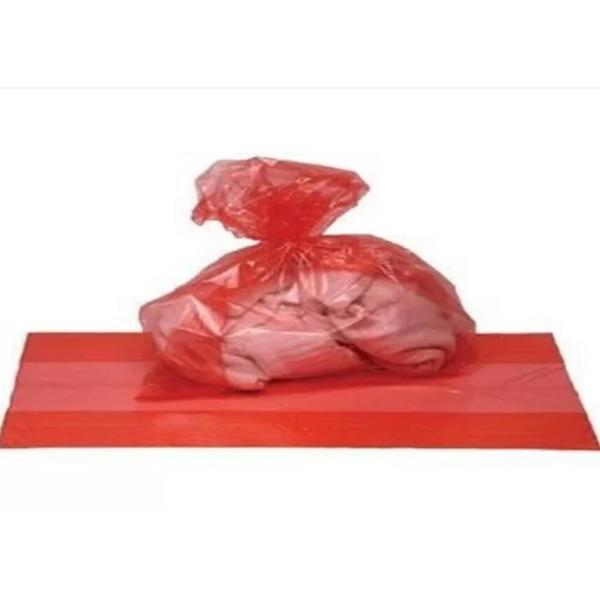 Quality Red Disposable Plastic Water Soluble Bags For Hospital Laundry for sale