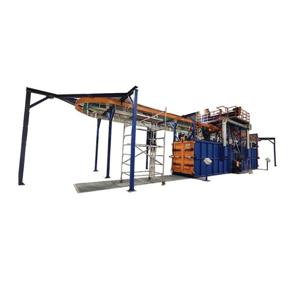 Quality Accumulation QXL10 Catenary Shot Blasting Machine Shovel Handle Cleaning for sale