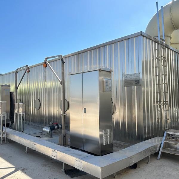 Quality Stainless Steel 316 Gas Disposal Machinery for Environmentally-Friendly Sewage Plant for sale