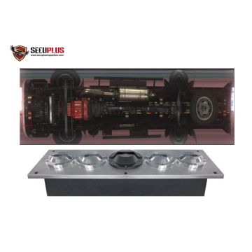 Quality 5000*2048 Pixels CCD Under Vehicle Surveillance System 100W for sale