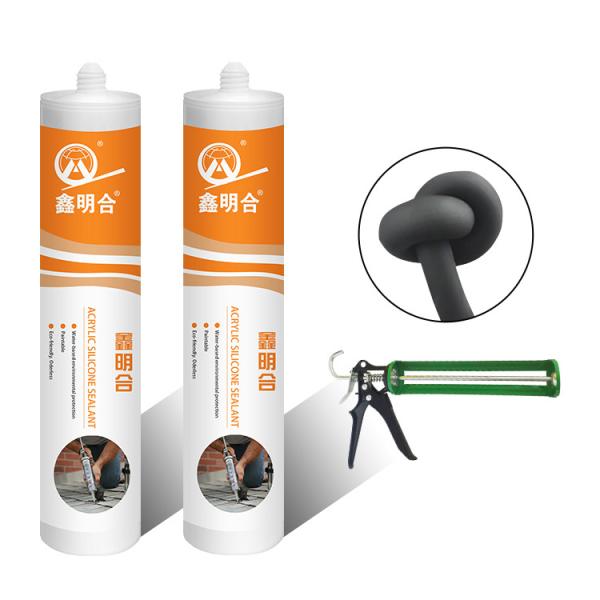 Quality MH355 Acrylic Sealant Paintable Anti-crack White 310ml for Aluminium Glass 300ml Cartridge for sale
