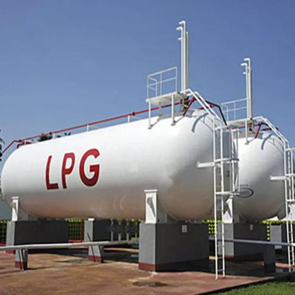 Quality Pressure Vessel Lpg Storage Tanks 15 Ton Capacity for sale