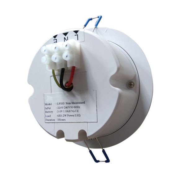 Quality 6pcs 5730 LED 3W Ceiling Recessed Emergency Light IP20 for sale