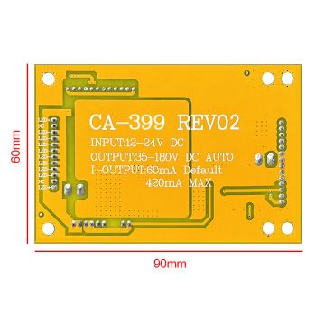 Quality CA-399 LED Backlight Driver Board 100*70mm Default Input 200ma for sale