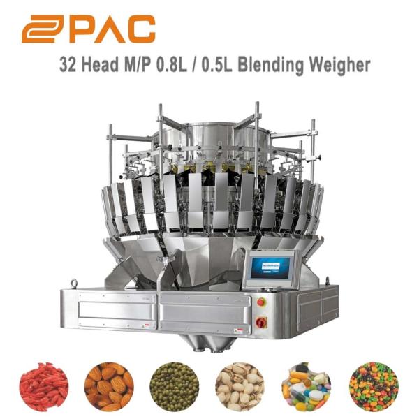 Quality IP65 14 Head Weigher , Plastic Component High Precision Weighing Machine for sale
