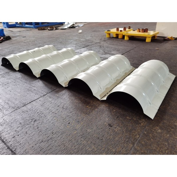 Quality Ridge Cap Metal Roofing steel panel roll forming machine for sale