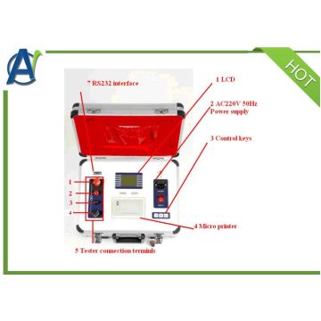 Quality Contact Resistance Electrical Test Instrument For Circuit Breaker Routine Test for sale