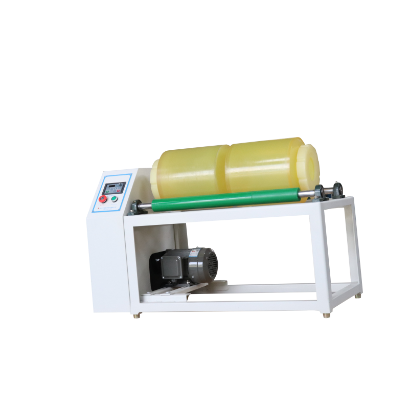 Lab Jar Roller Mill Machine in operation