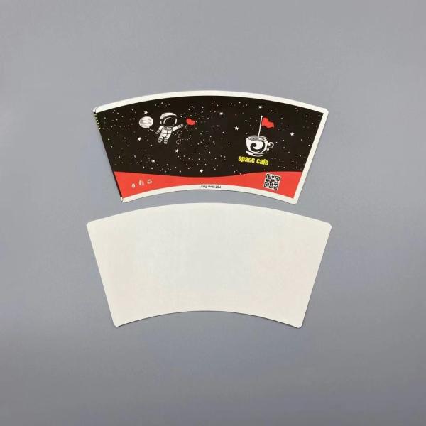 Quality Waterproof Eco Cup Stock Paper Cup Fan For Hot And Cold Drink for sale