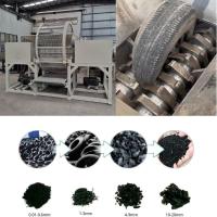 Quality 7*3.1*4m Size Used Tire Cutting Machine for Recycling Rubber Granule Processing for sale
