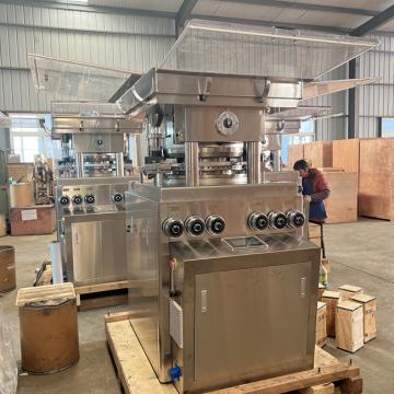 Quality 35 Stations D / B Tooling Rotary Tablet Press Machine With Force Feeder for sale