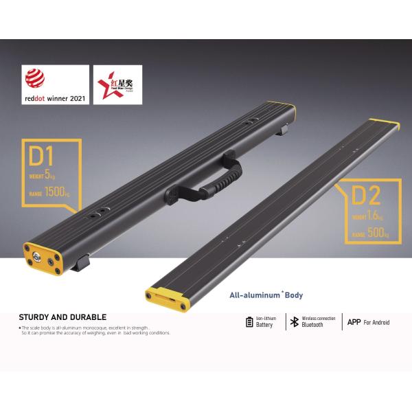 Quality CE Certified Digital Pallet Beam 1500kg Warehouse Use Automatic for sale