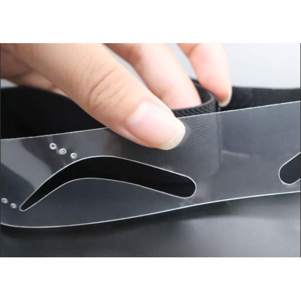 Quality Black Eyebrow Microblading Tool Templates Eyebrow Stencil 12 Pieces for sale